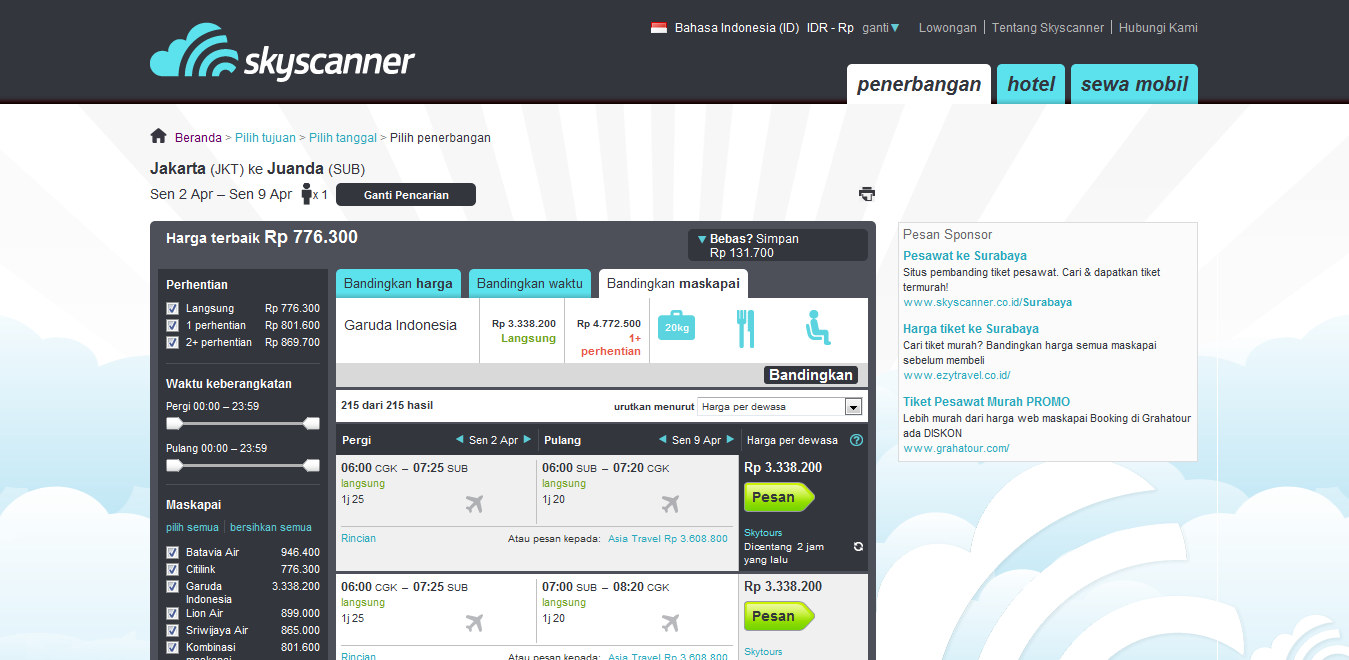 skyscanner-screenshot - Hybrid.co.id