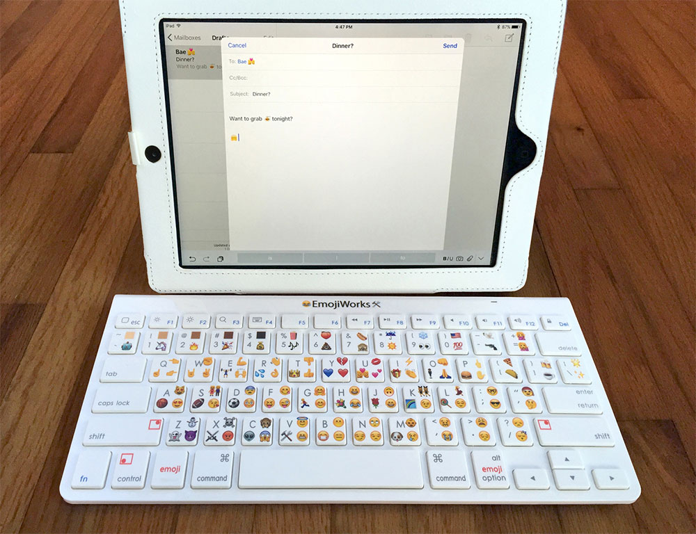 Emoji Keyboard Pro dan iPad - Hybrid.co.id