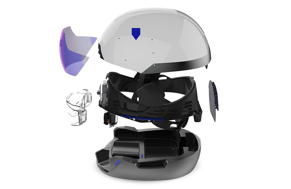 Daqri Smart Helmet - Hybrid.co.id