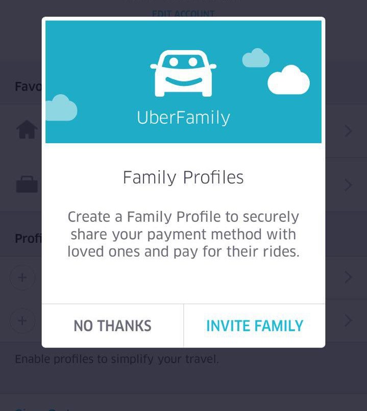Uber sediakan Family Profiles di Indonesia