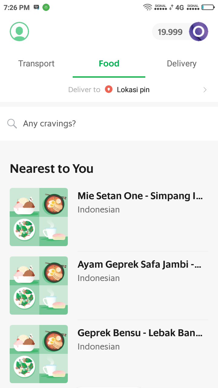 [Panduan Pemula] Cara Pesan Makanan Menggunakan Grab - Hybrid.co.id
