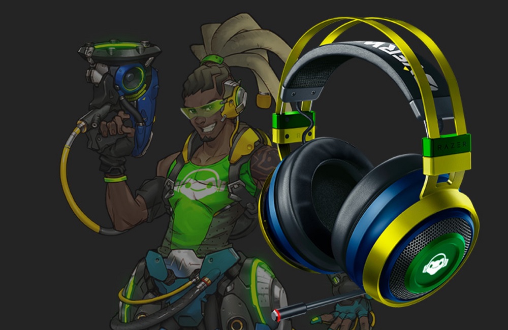 Headphon Razer Nari Ultimate Overwatch Lúcio Edition