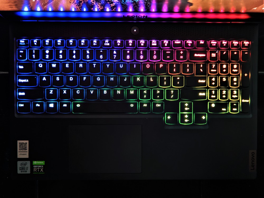 Lenovo Legion 7i - RGB Keyboard - Hybrid.co.id