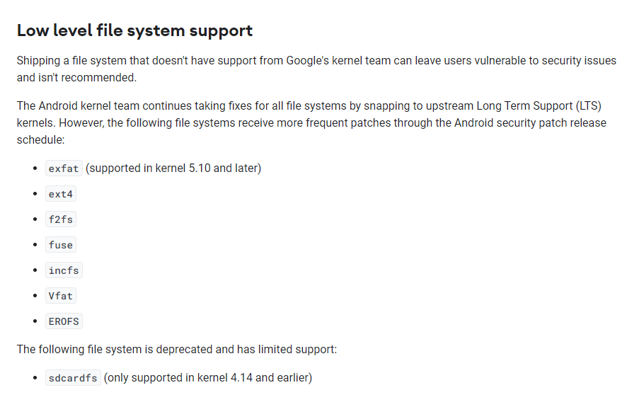 exfat Android 13 - support - Hybrid.co.id