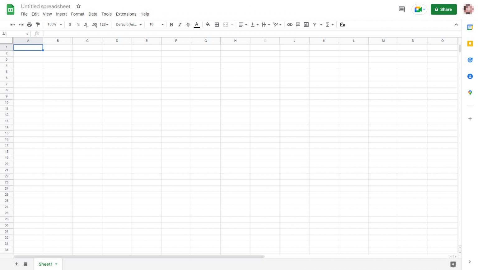 Cara Membuat Spreadsheet di Google Sheets Paling Simpel - Hybrid.co.id