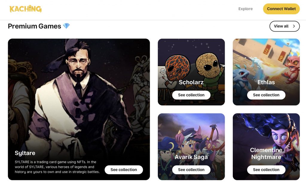 Mengenal Kaching, Marketplace NFT Khusus Game Web3 dari Bukalapak