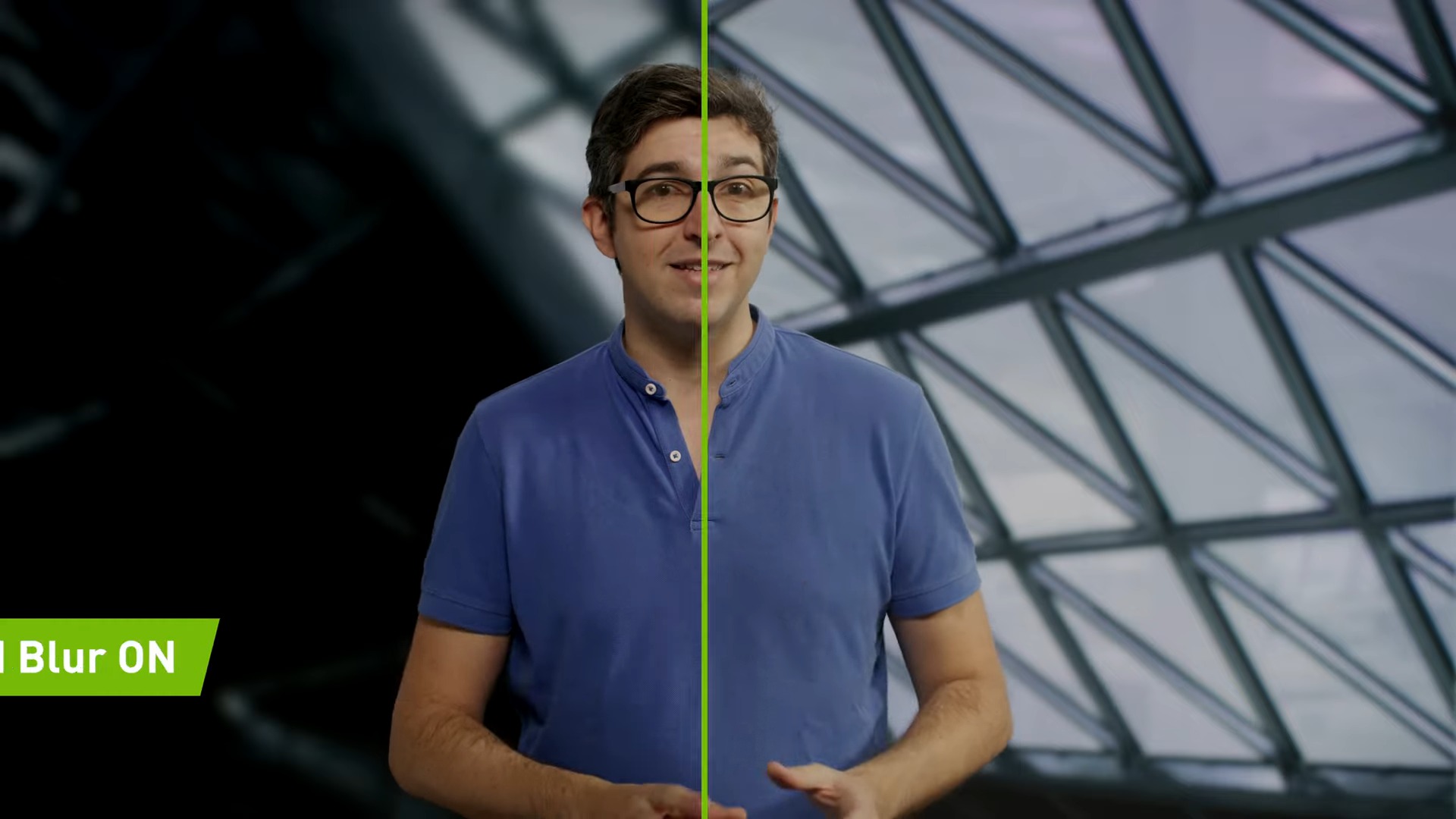 NVIDIA Broadcast background blur - Hybrid.co.id