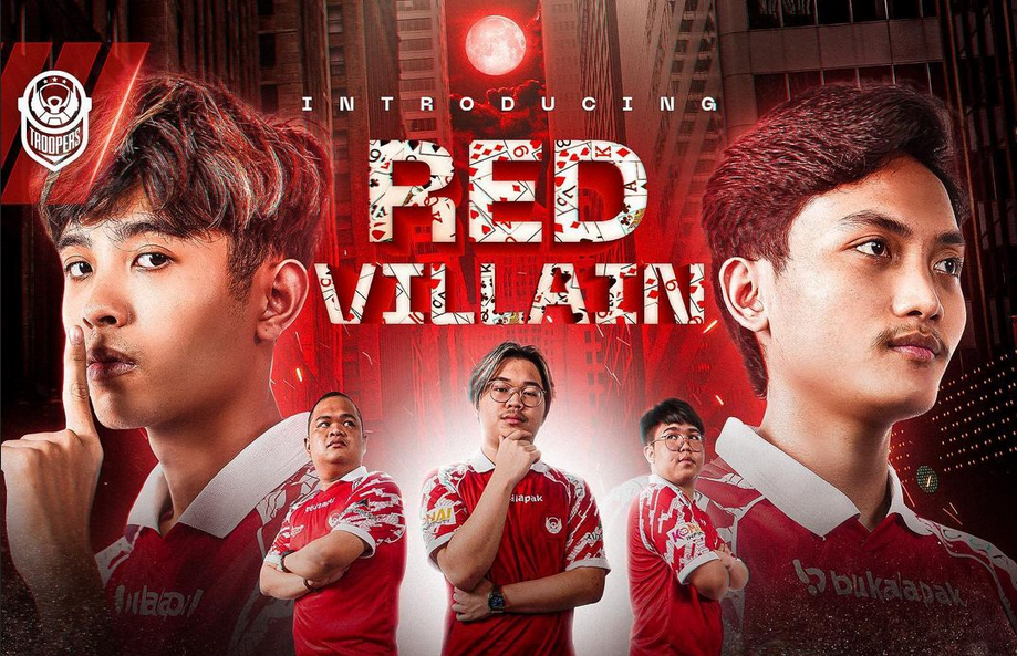 Bigetron Red Villains Jadi Nama Tim dan Bawa Roster Baru