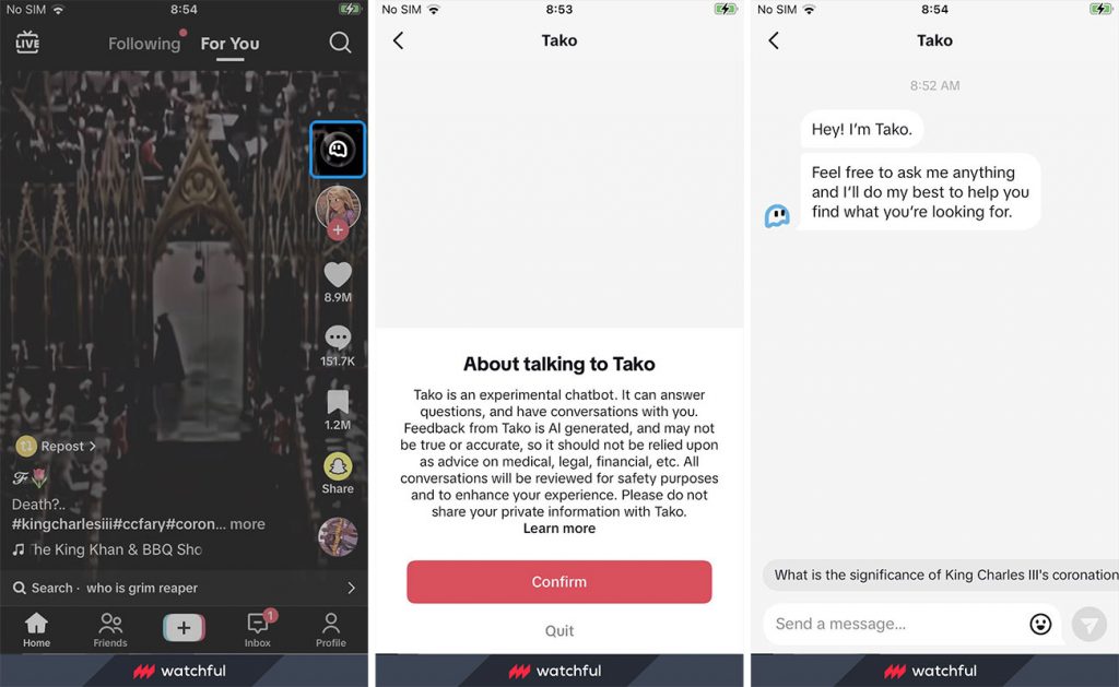TikTok Sedang Uji Chatbot AI Bernama Tako - Hybrid.co.id