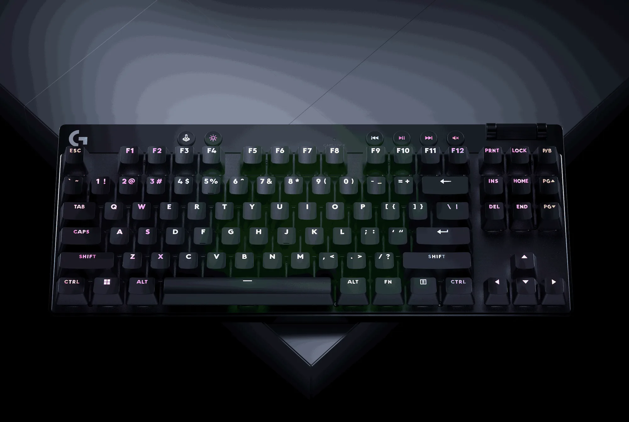 Logitech G Rirlis PRO X TKL Rapid, Wired Keyboard dengan Analog Sakelar ...